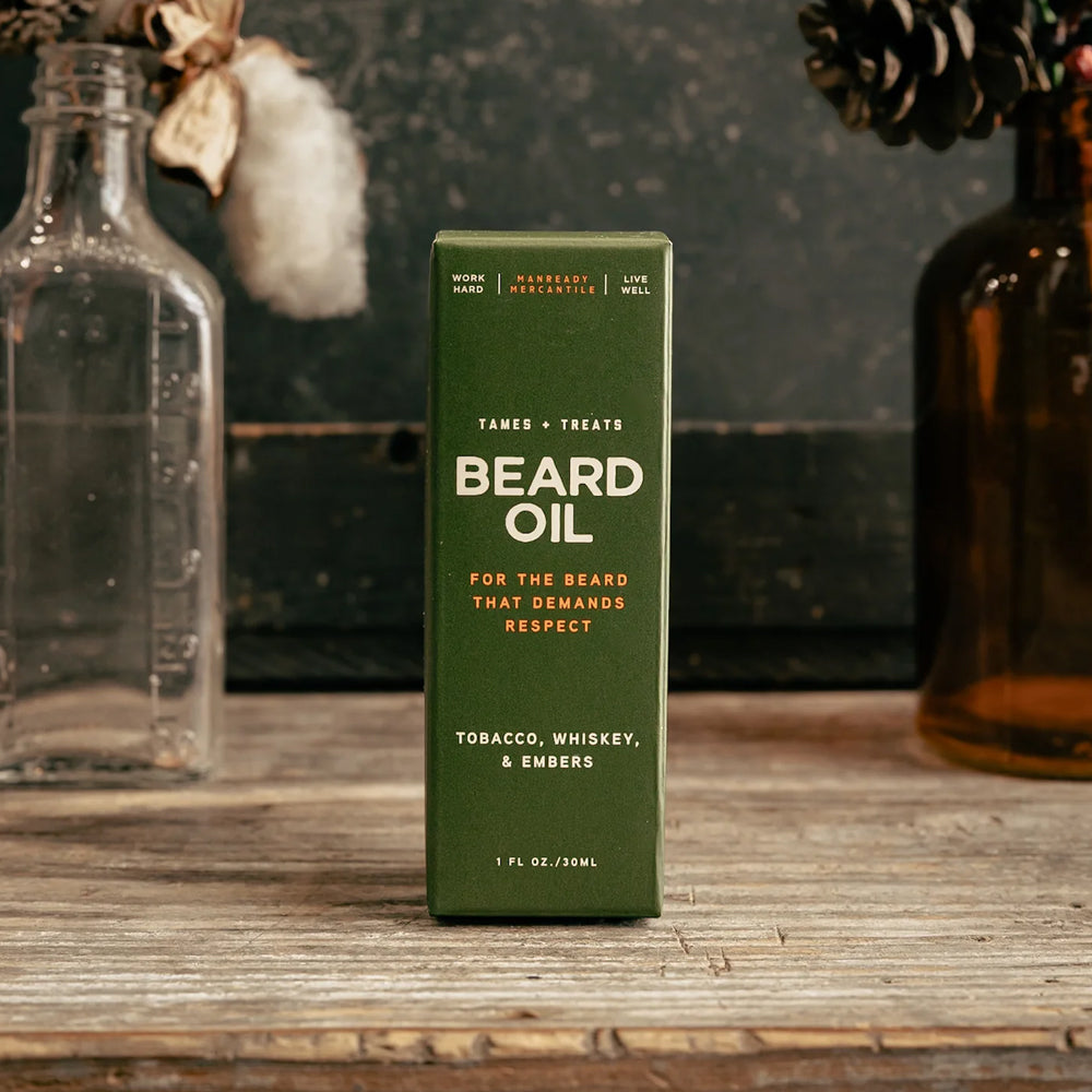 Manready Mercantile Beard Oil "Green Label" | Shop Foster